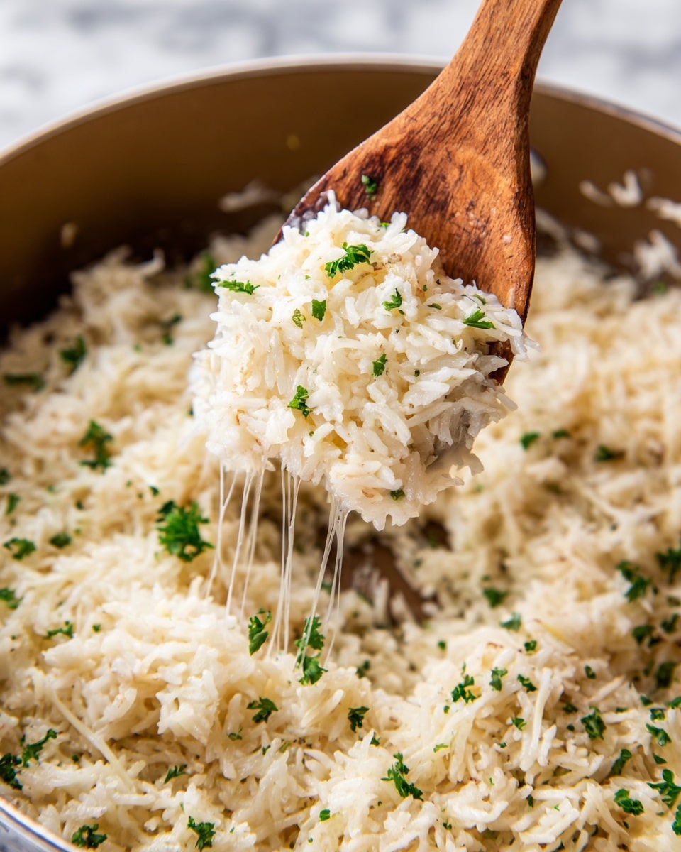 Garlic Parmesan Rice - Delicious & Easy Side Dish