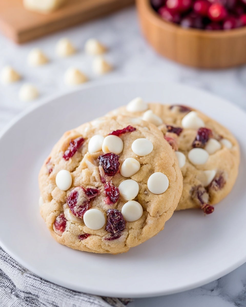 White Chocolate Cranberry Cookies – Irresistible Holiday Treats