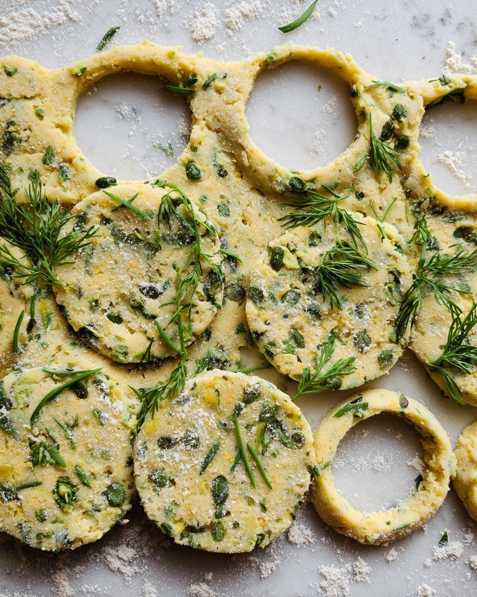 Green Olive and Herb Welsh Cakes: Savory Snack Recipe