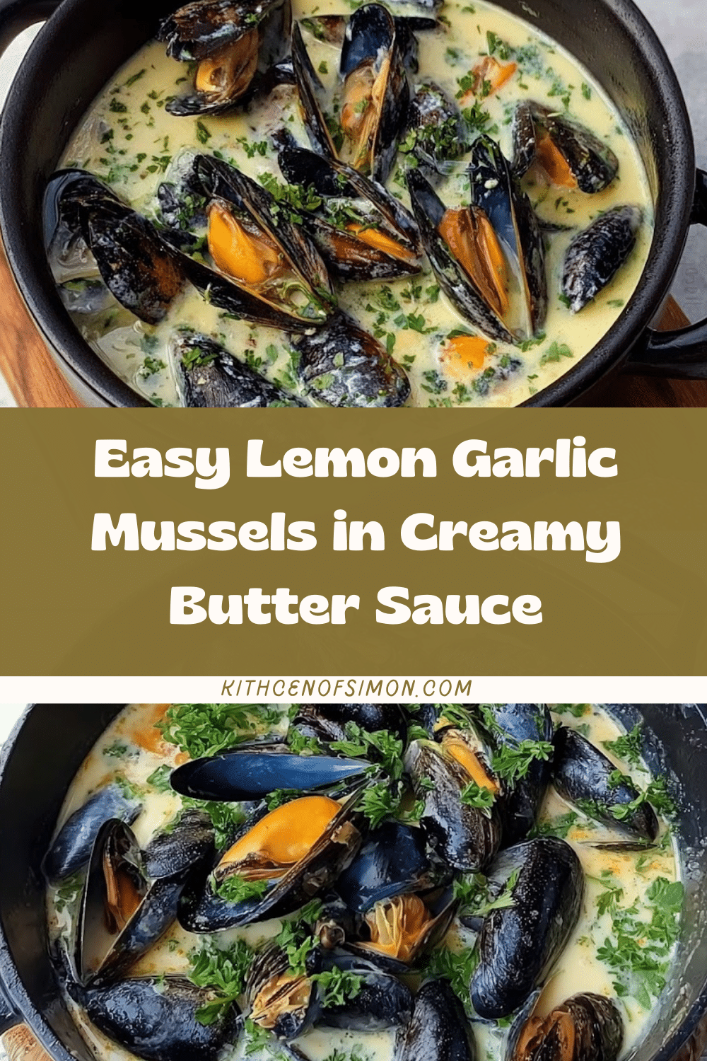 Lemon Garlic Butter Mussels - Irresistibly Flavorful Seafood Dish